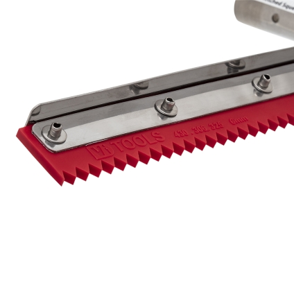 24" PU V Notched Squeegee - ViTools